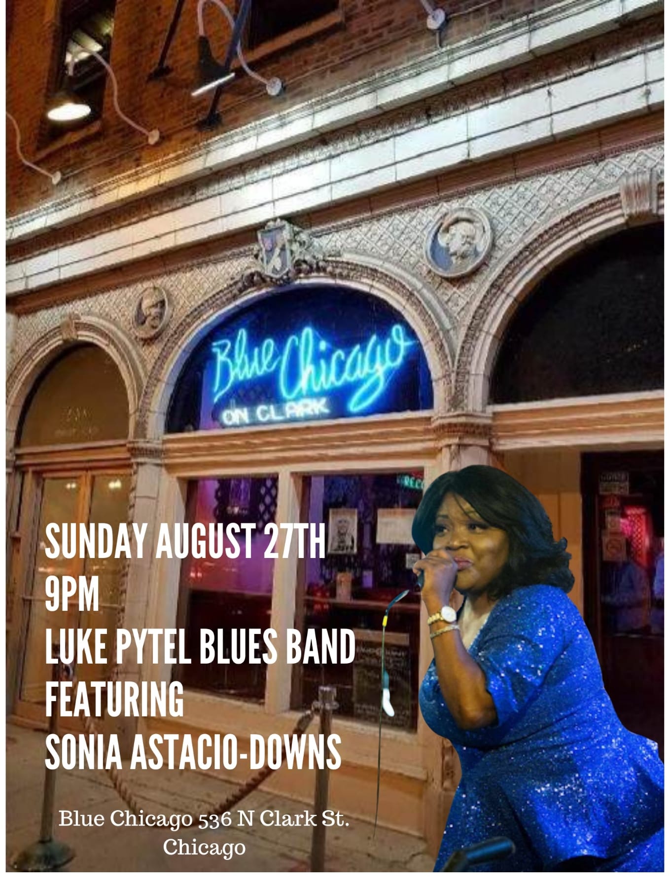 Sonia Astacio with The Luke Pytel Band – Sonia Astacio